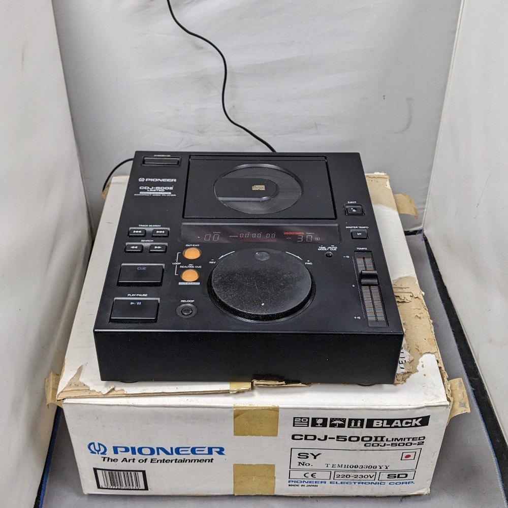 Pre-owned Pioneer CDJ-500II MK2 Limited DJ CD Player Deck - 1990's ...